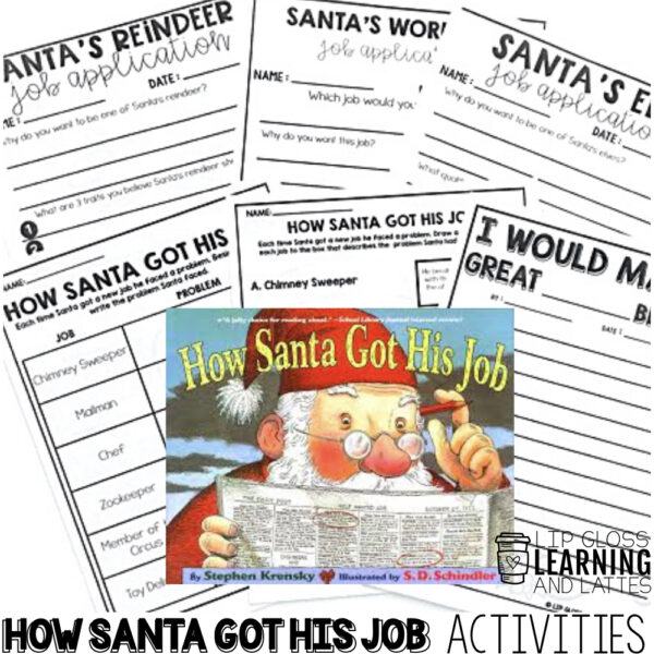 Santa Claus Read Alouds - Lip Gloss Learning and Lattes