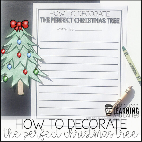 Christmas Tree Books - Lip Gloss Learning and Lattes