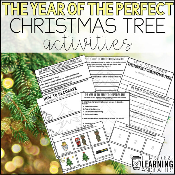 Christmas Tree Books - Lip Gloss Learning and Lattes