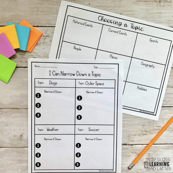 4 Tips to Get Started With Informative Writing - Lip Gloss Learning and ...