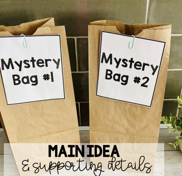 How to Teach Main Idea and Supporting Details - Lip Gloss Learning and ...