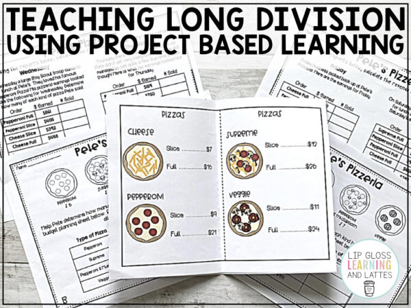 Teach Long Division Using Project Based Learning - Lip Gloss Learning ...