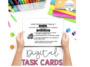 Use Task Cards to Increase Reading Comprehension - Lip Gloss Learning ...