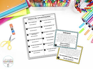Use Task Cards to Increase Reading Comprehension - Lip Gloss Learning ...