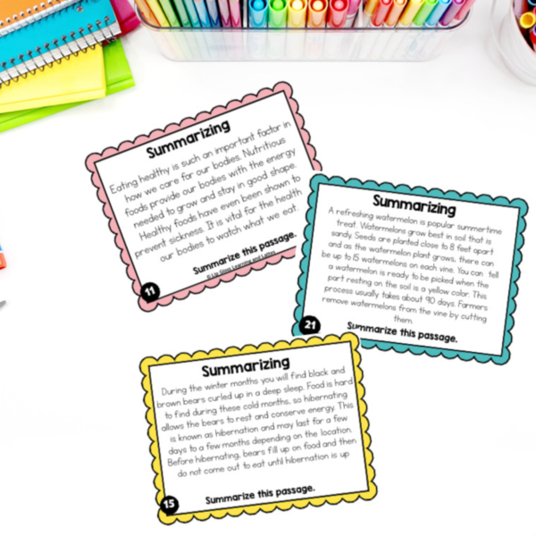 Summarizing nonfiction - Lip Gloss Learning and Lattes