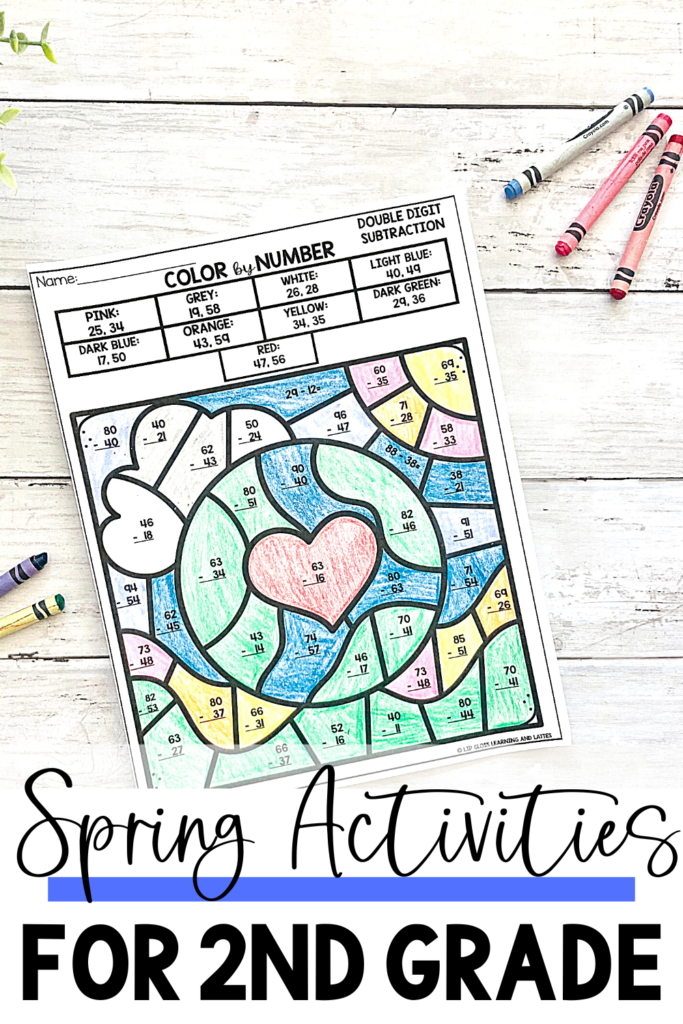 5 Spring Activities for 2nd Grade - Lip Gloss Learning and Lattes
