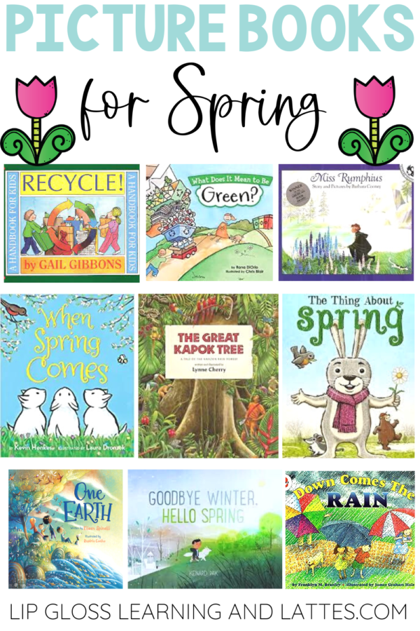 Picture Books for Spring - Lip Gloss Learning and Lattes
