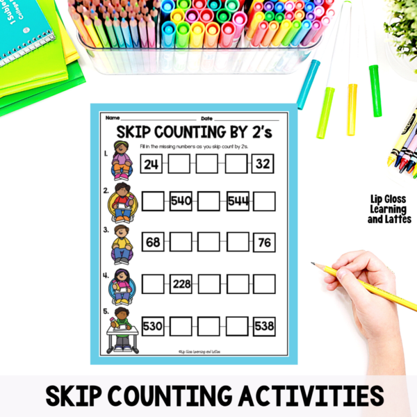 How to Teach Skip Counting - Lip Gloss Learning and Lattes