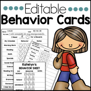 How to Use Behavior Charts in the Classroom - Lip Gloss Learning and Lattes