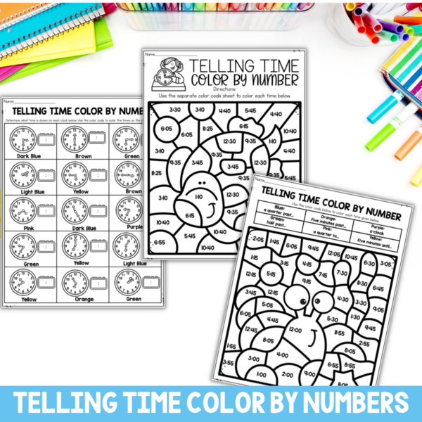 How to Teach Telling Time: Telling Time Lesson Plans and Activities ...