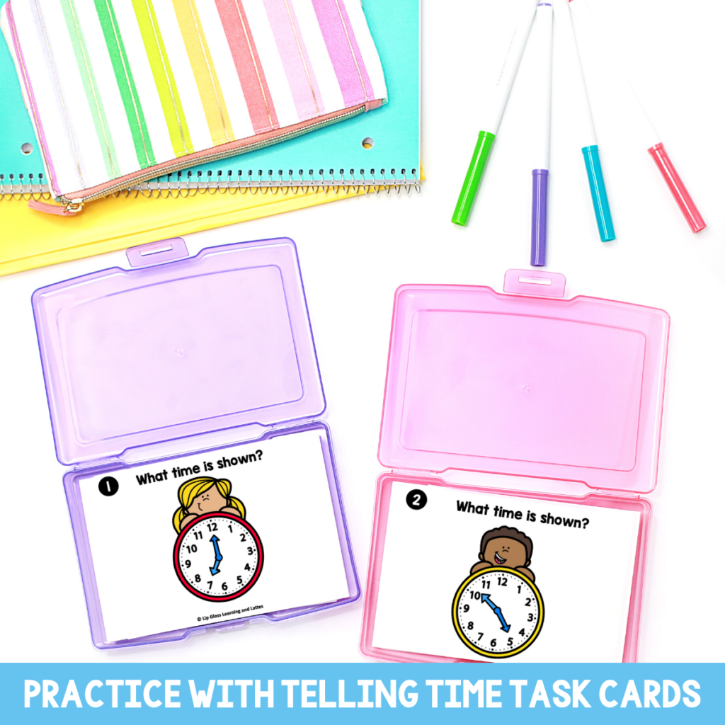 How to Teach Telling Time: Telling Time Lesson Plans and Activities ...