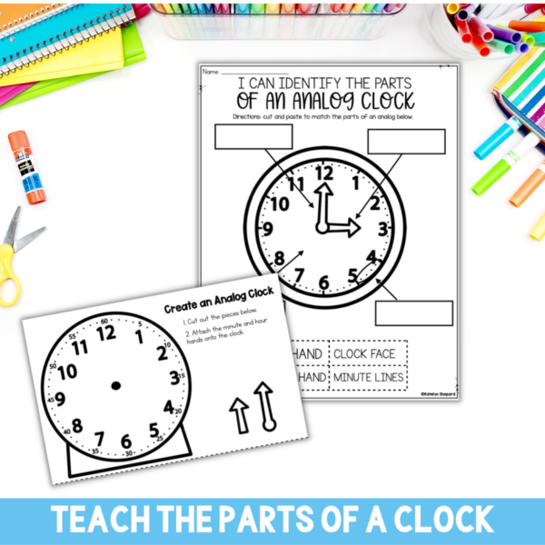 How to Teach Telling Time: Telling Time Lesson Plans and Activities ...