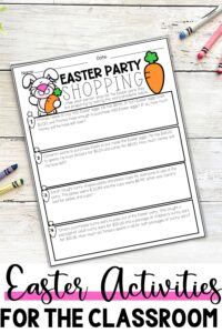 Easter Activities for the Classroom - Lip Gloss Learning and Lattes