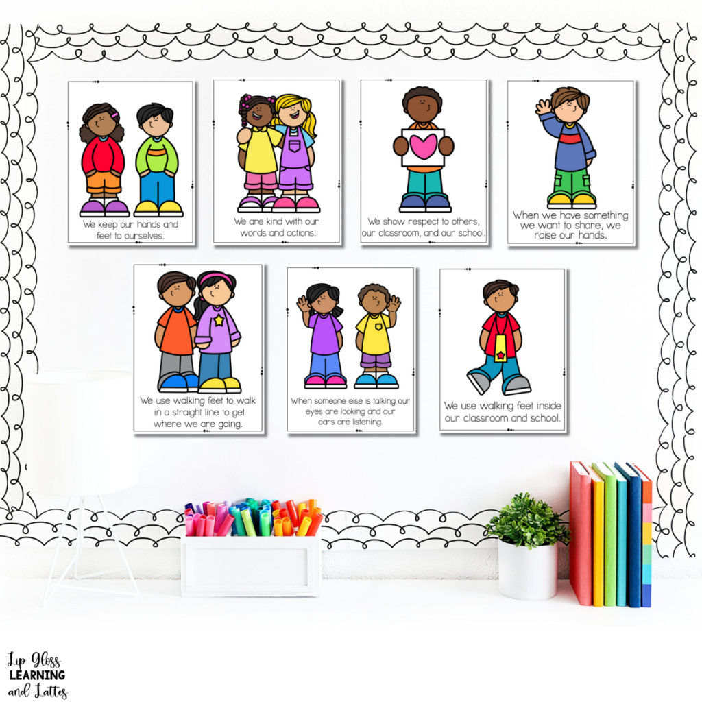 First Week of School Lesson Plans - Lip Gloss Learning and Lattes