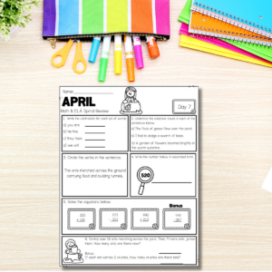 5 Reasons to Use Morning Work in your 2nd Grade Classroom - Lip Gloss ...